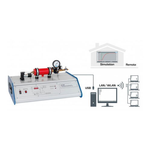 Pressure Transducer And Control Training Bench Teaching Equipment ...