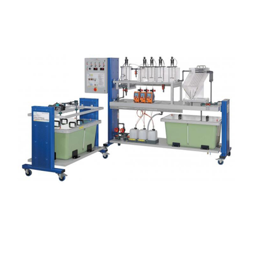 Coagulation, Flocculation And Settling Pilot Plant Didactic Equipment ...
