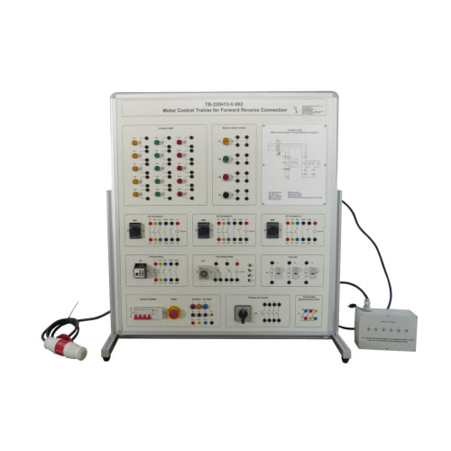 Motor Control Trainer For Forward Reverse Connection Didactic Equipment ...